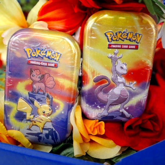 Pokemon | Toys | Pokemon Tcg Kanto Power Mini Tin 29 Mewtwo Pikachu ...